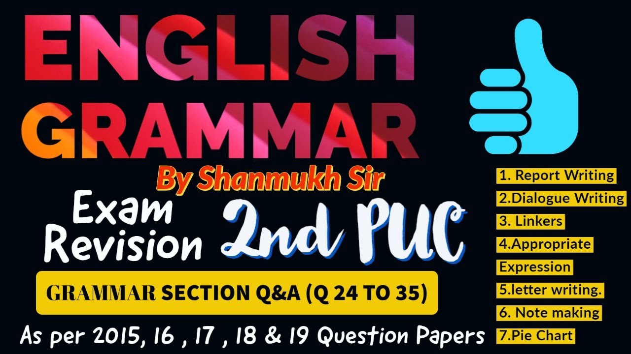 PUC English Grammar Report Writing Dialogue Writing Linkers Pie puc-english-grammar-report-writing-dialogue-writing-linkers-pie
