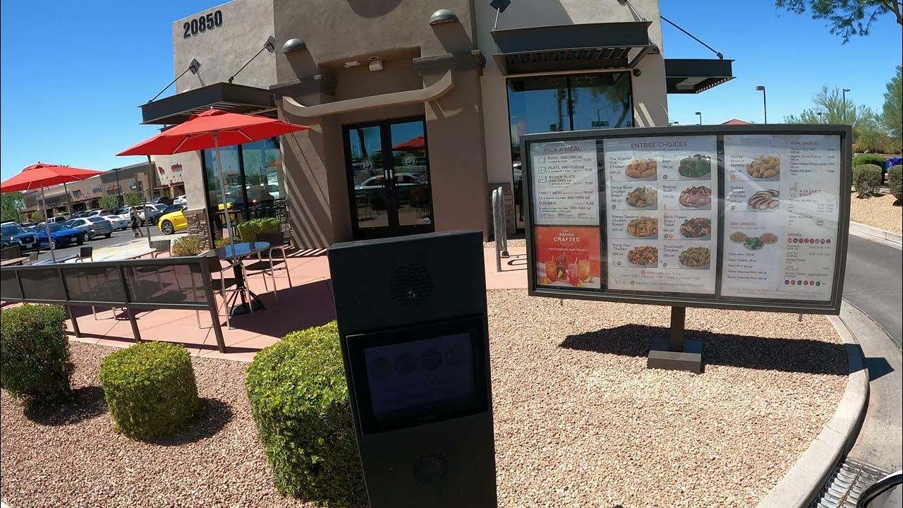 Panda Express Drive-Thru, Teriyaki Chicken Bowl on Steamed White Rice, Maricopa, Arizona, 5 Sep ...
