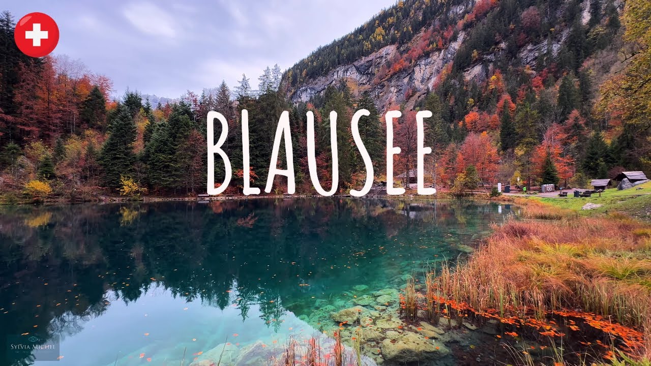 Beautiful Blausee Switzerland - Autumn visit - YouTube