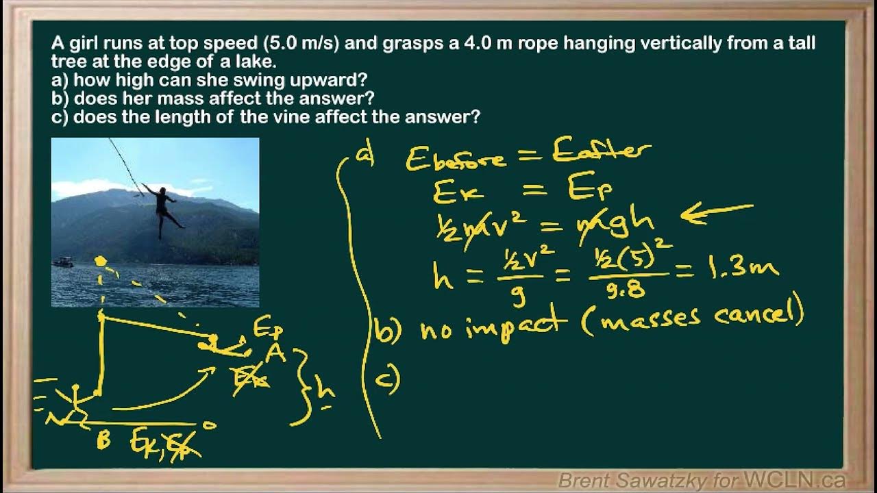 WCLN - Physics - Energy - Practice #3 EX2 - YouTube