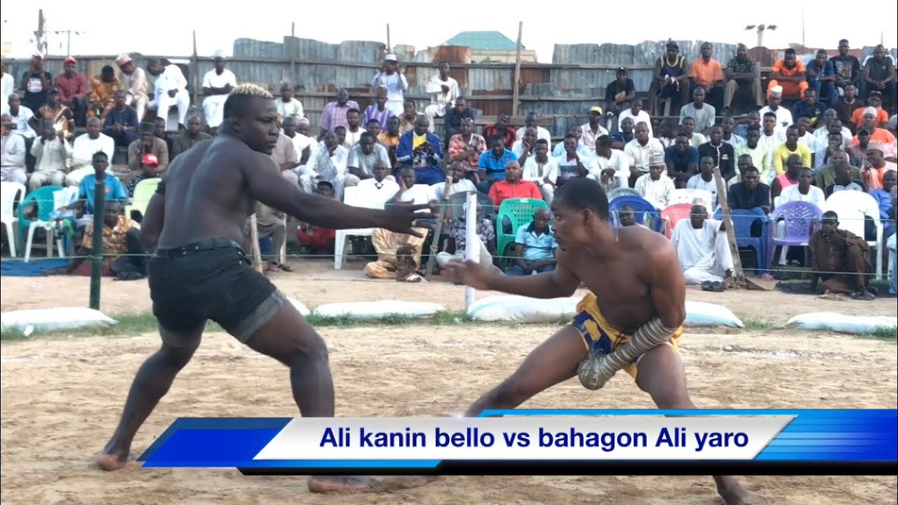 Damben kano,Ali kanin bello da bahagon Ali yaro,sunyi kazamin Dambe ...
