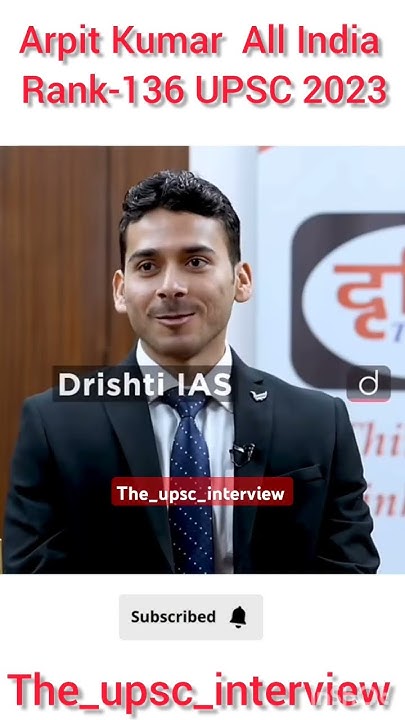 Arpit Kumar All India Rank 136 Upsc 2023 Mock Interview Upsc 2023 Youtube