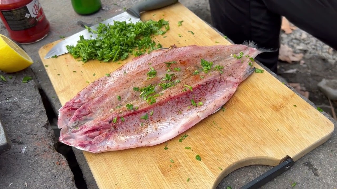 Grilled Fish Cooking Adventure in Nature | WildKitcheAdventures - YouTube