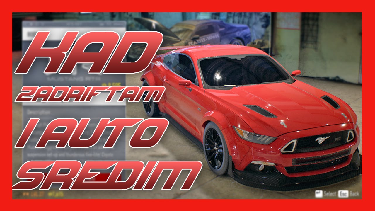 KAD ZADRIFTAM I AUTO SREDIM (NFS GAMEPLAY) - YouTube