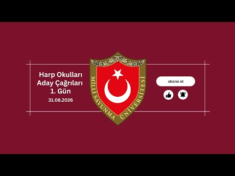 Harp okulları aday çağrıları 1. gün #msü #msüadp #msü2026 