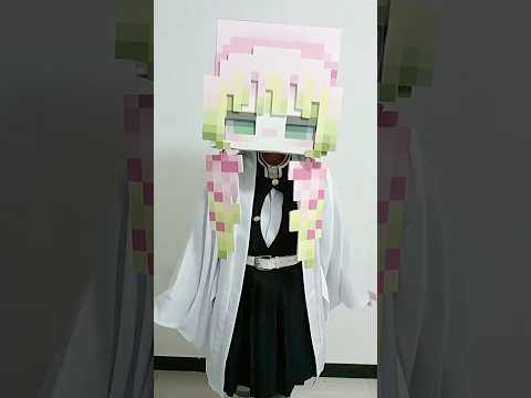 Minecraft Mitsuri #anime #game #fyp #demonslayer #mitsuri #cosplay #cosplayer #girl #cosplaygirl