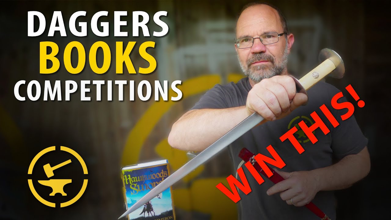 Rondel daggers, great books and win a dagger competition - YouTube