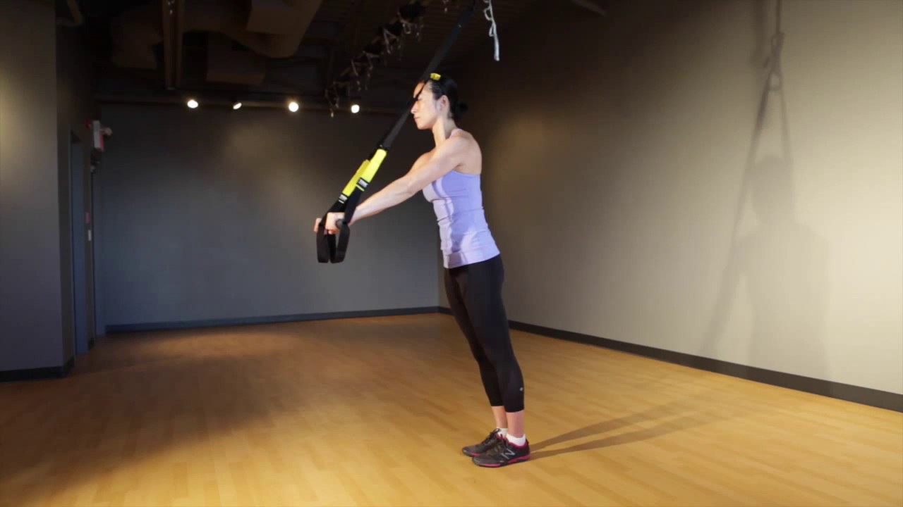 TRX Standing Roll Out - YouTube