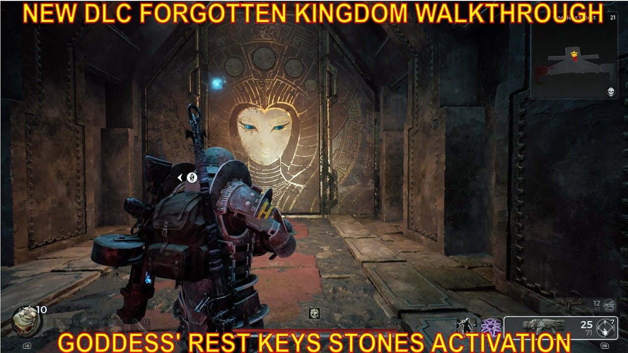 Remnant II The Forgotten Kingdom Goddess's Rest Key Stones Ativation ...