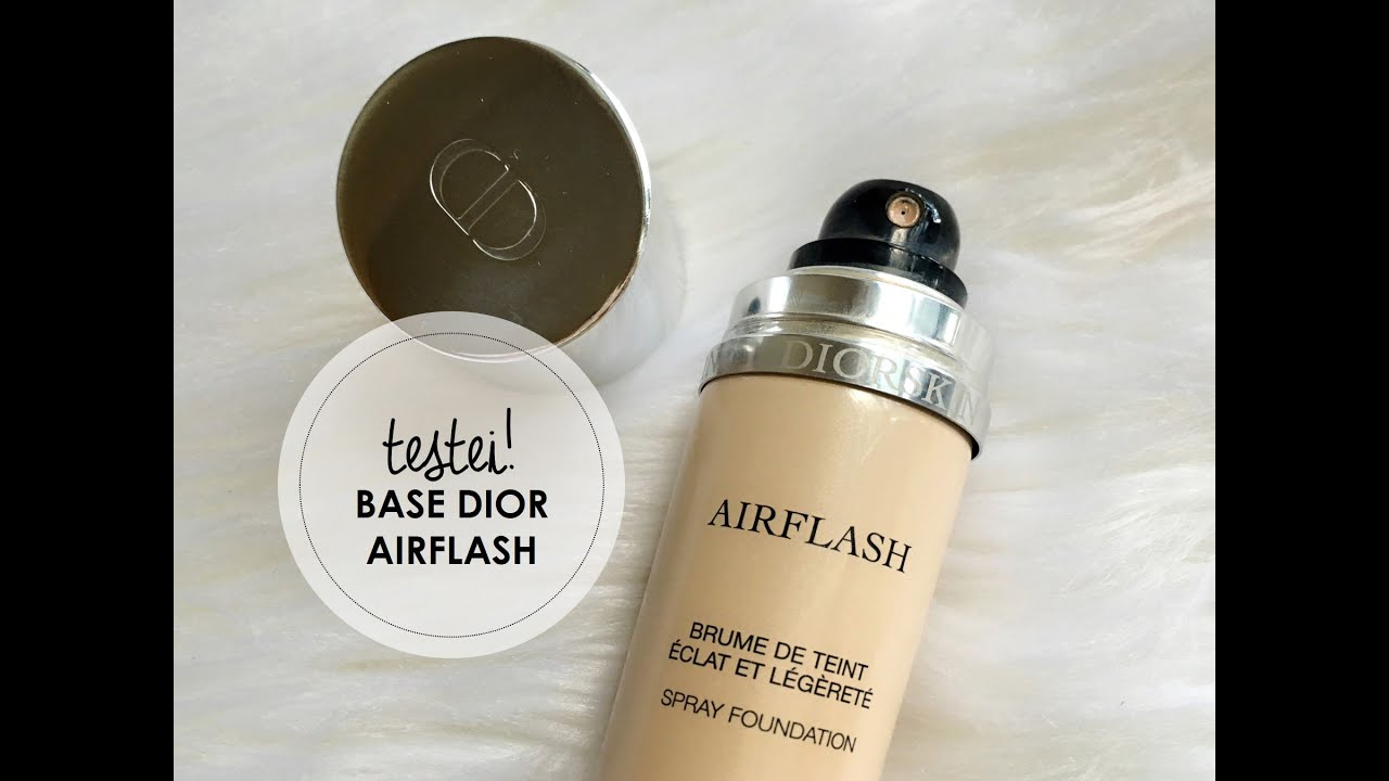 BASE SPRAY AIRFLASH DA DIOR ♡ CANAL MQN ♡ - YouTube