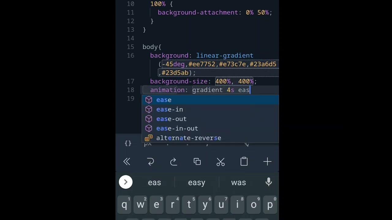 Animate Background Html Css Html Css Python Codingstatus Youtube