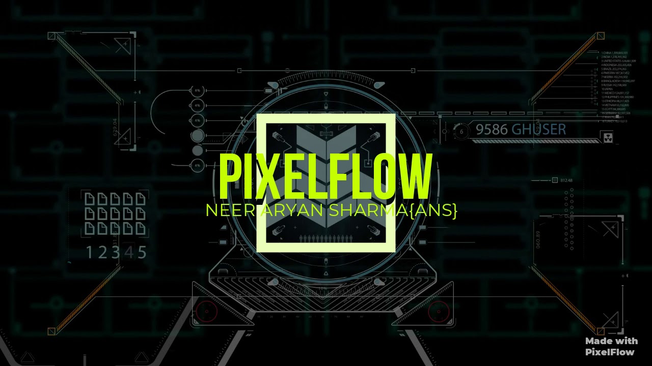 Vedio of pixel flow app - YouTube