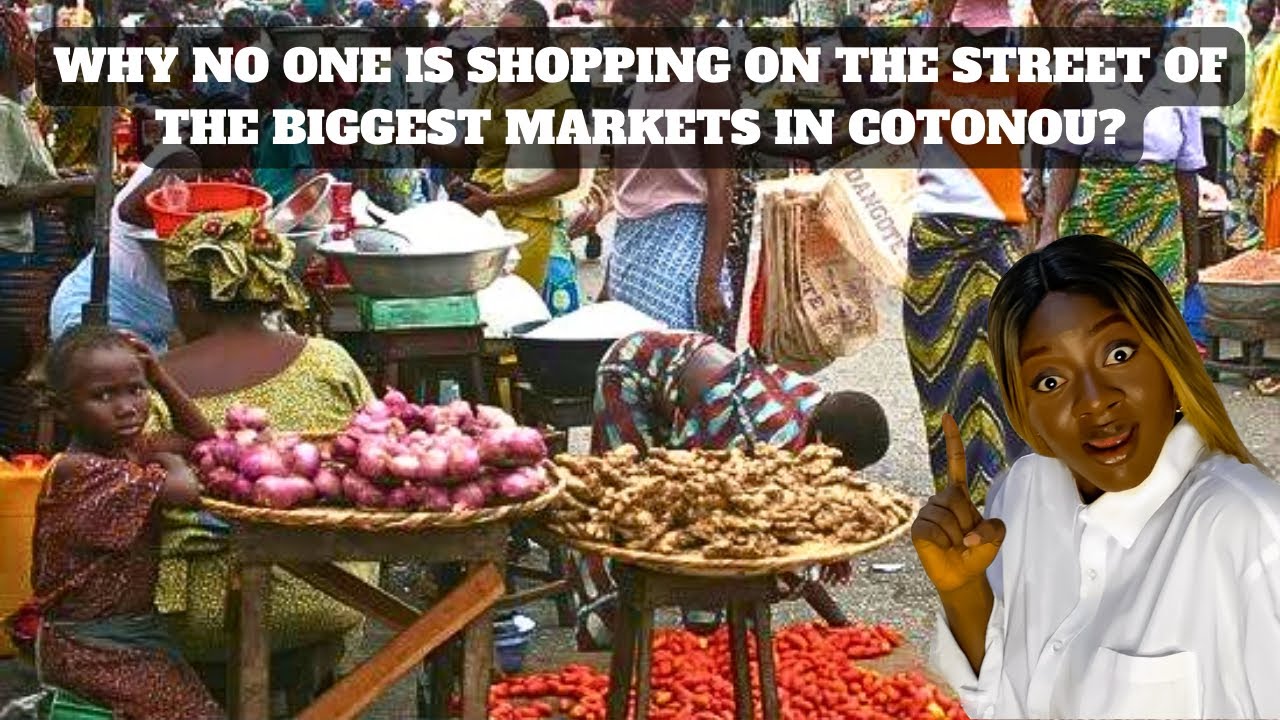 Touring The Biggest Markets in Benin Republic! (Marche Dantokpa & Porto ...