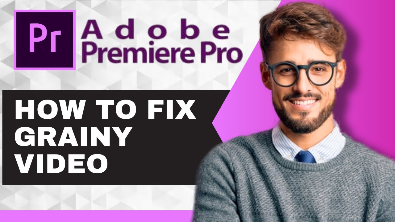 How to Fix Noisy or Grainy Video | PremierePro Desktop Tutorial - YouTube