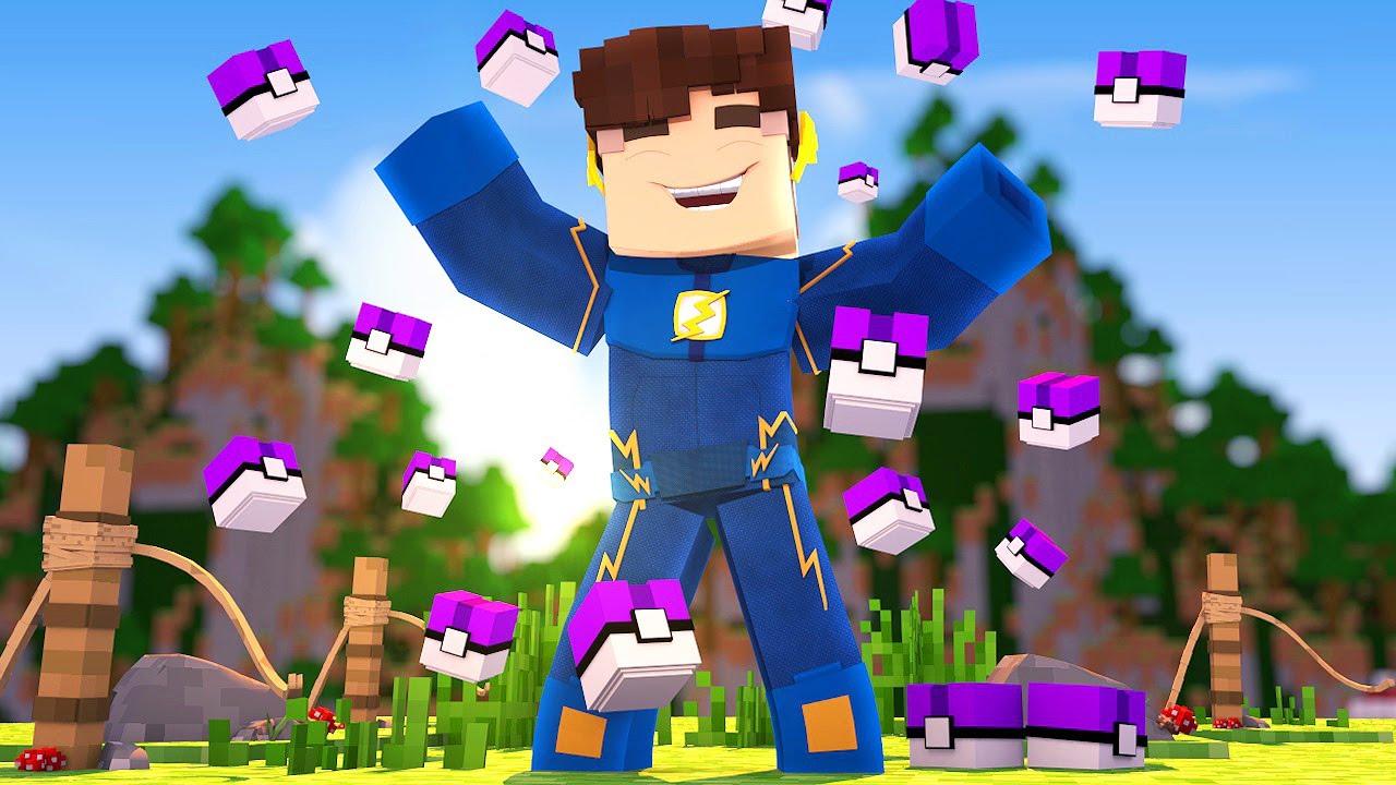 Minecraft: PRIMEIRA MASTER BALL! - AVENTURA POKEMON#06 ‹ FLASH3 › - YouTube