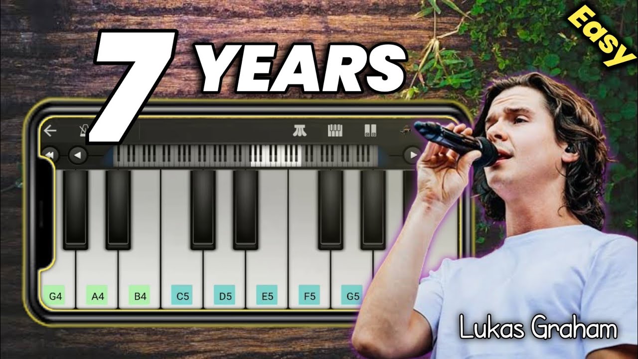 7 Years- Lukas Graham/intro music Piano lessons/Piano tutorial - YouTube