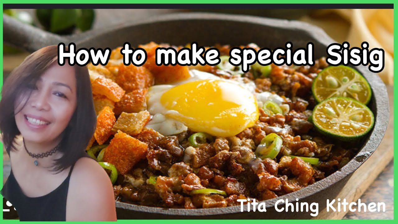 How to make a special sisig step by step - YouTube