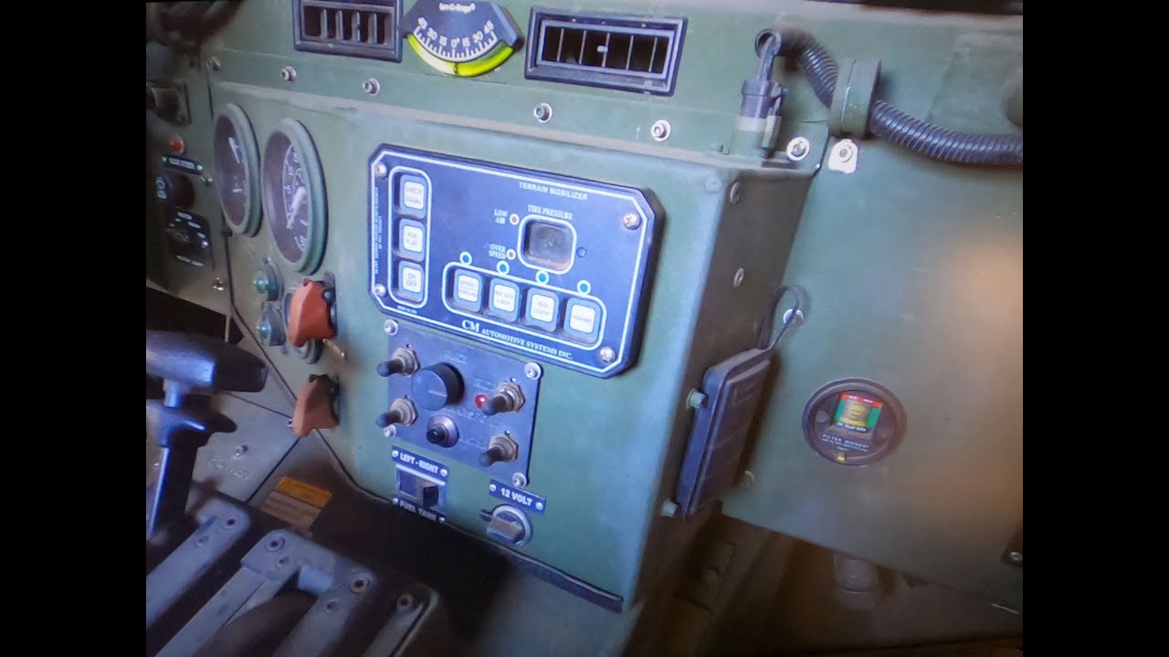 Air Suspension Ride Height Setting on Growler M1161 M1163 - YouTube