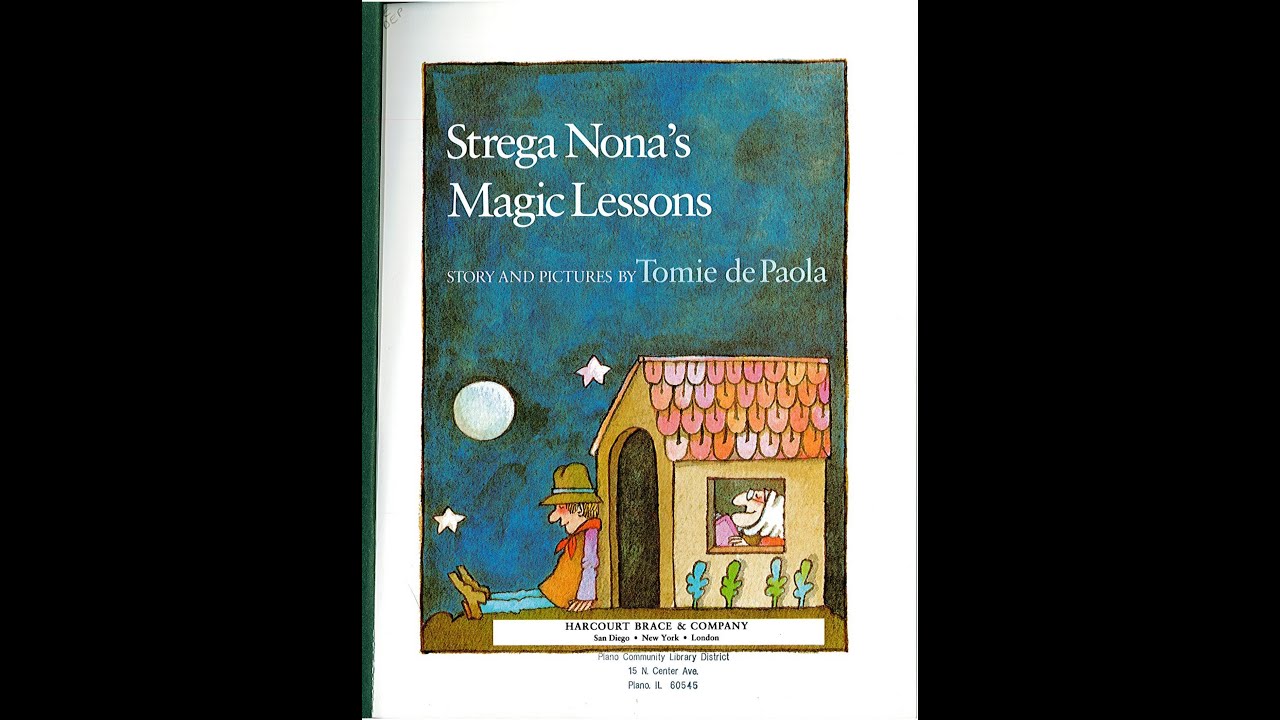 Strega Nona's Magic Lessons | Tomie de Paola | Stories Reading Kids ...