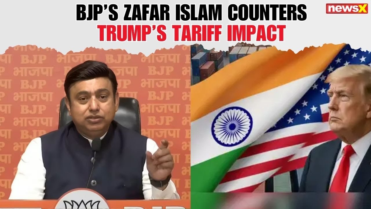 BJP’s Zafar Islam on Trump’s 50% Tariff: ‘India’s Growth Won’t Slow ...