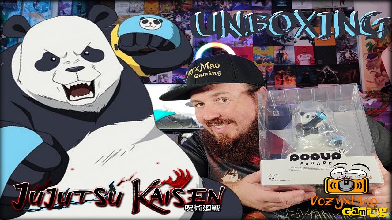 PANDA JUJUTSU KAISEN POP UP PARADE GOODSMILECOMPANY UNBOXING - YouTube