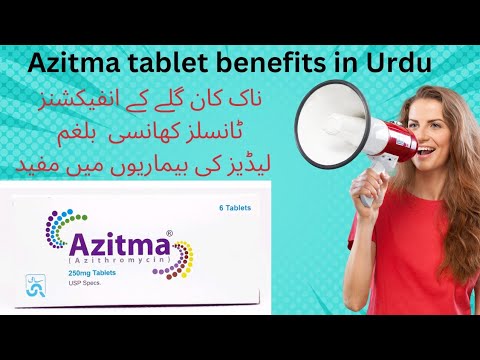 Azitma (Azithromycin) tablet benefits uses and side effects in Urdu ...