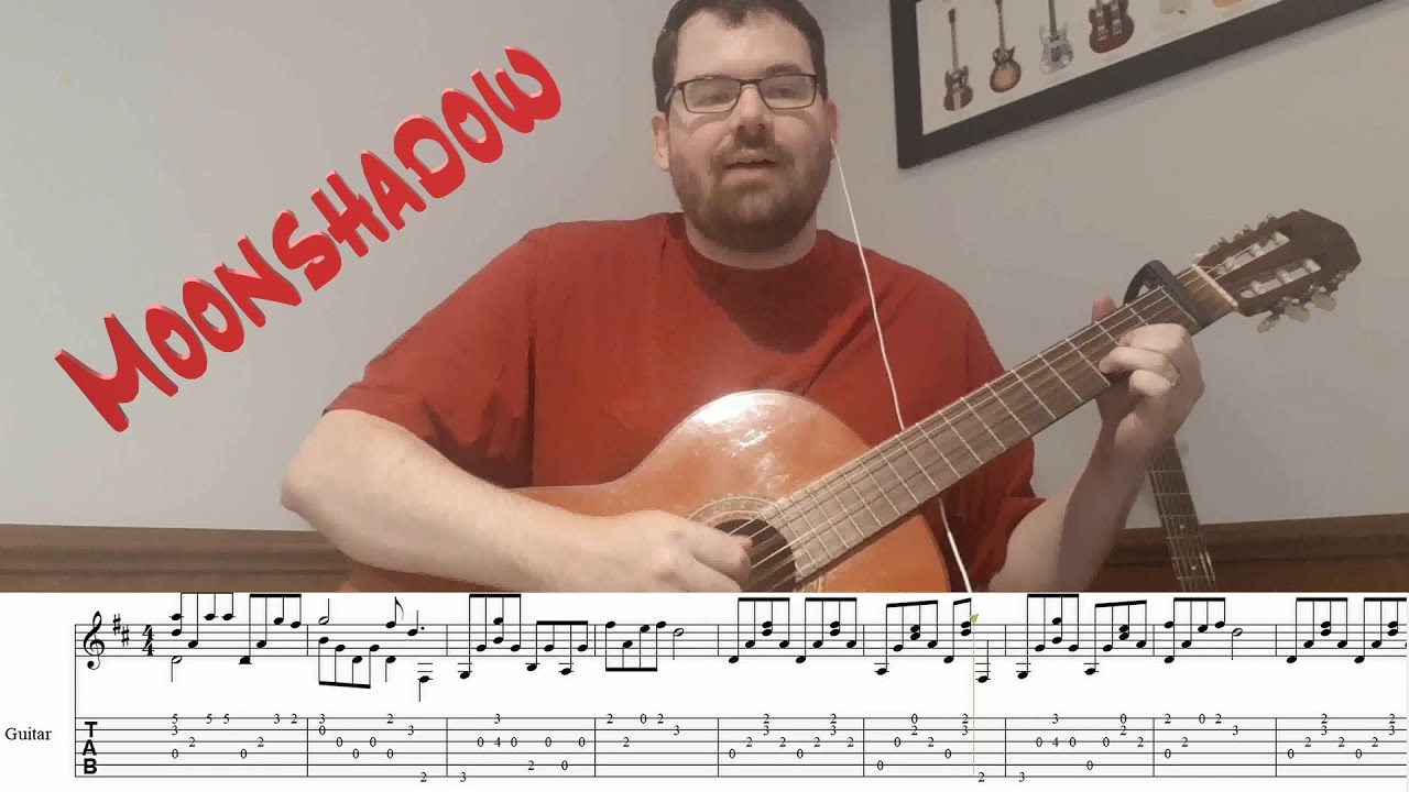 Moonshadow - Tab - Playthrough (Cat Stevens / Yusuf Cover) - YouTube