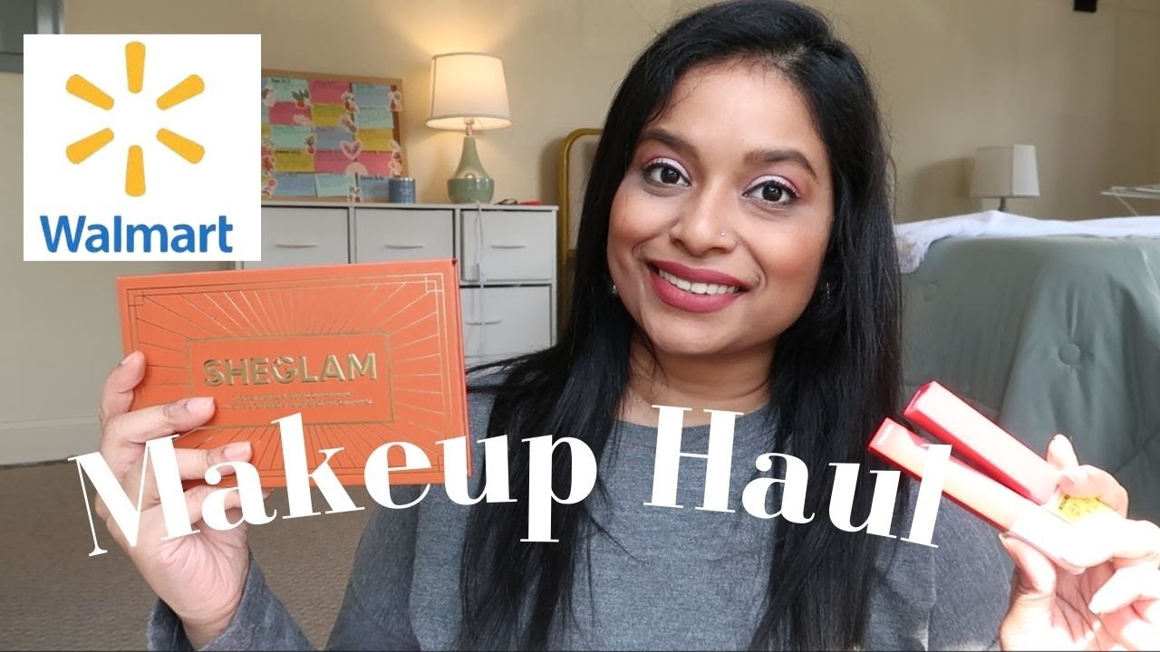 WALMART AND SHEGLAM MAKEUP HAUL - YouTube