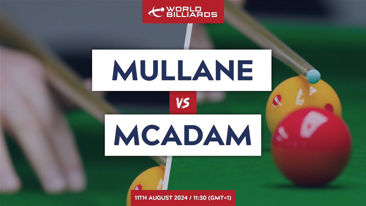 John Mullane v Terry McAdam | 2024 Jim Williamson Open | Last 32 - YouTube