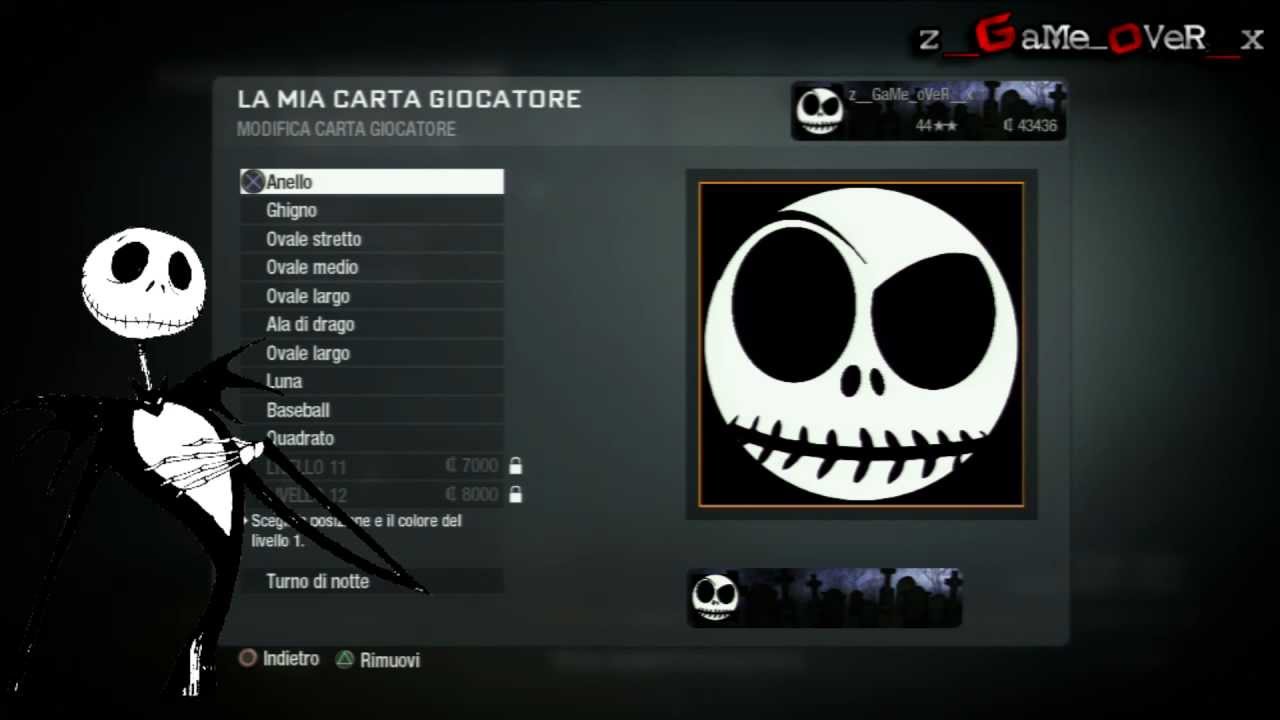 Jack Skellington #1 | Tutorial Emblema | [Call Of Duty: Black Ops ...
