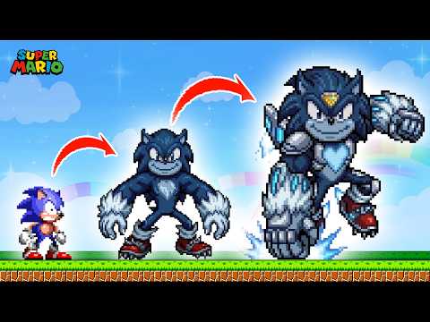 Weakest to STRONGEST SONIC WEREWOLF in Super Mario Bros | SM Animation