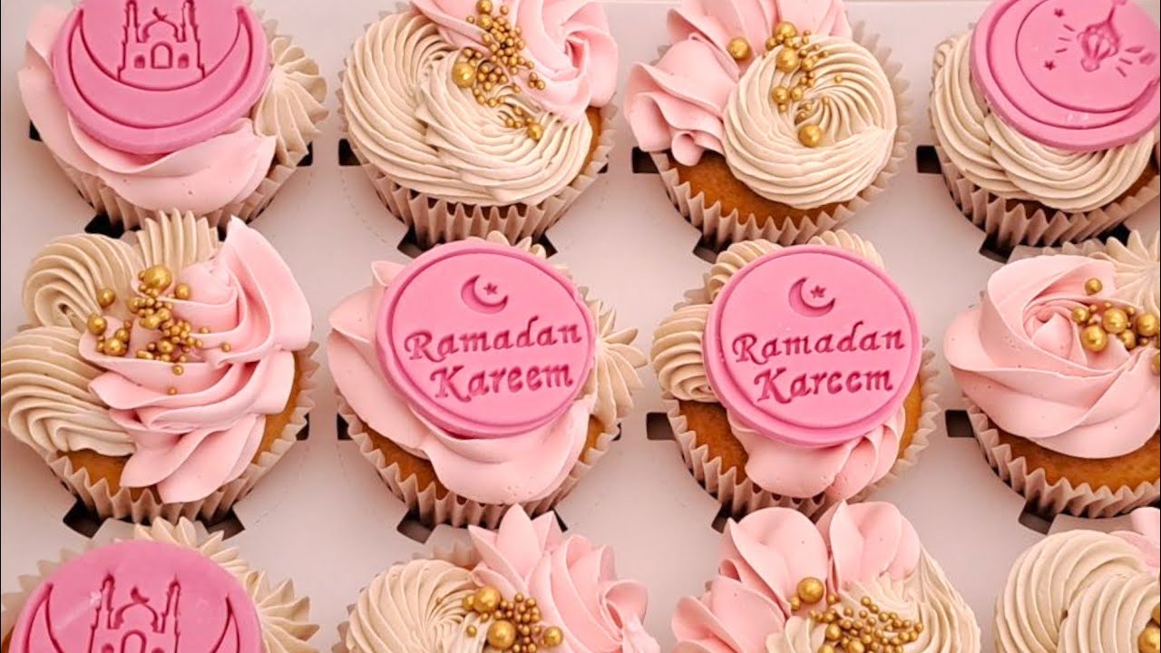 Beautiful Ramadan Cupcakes - Perfect for Iftar & Eid! - YouTube