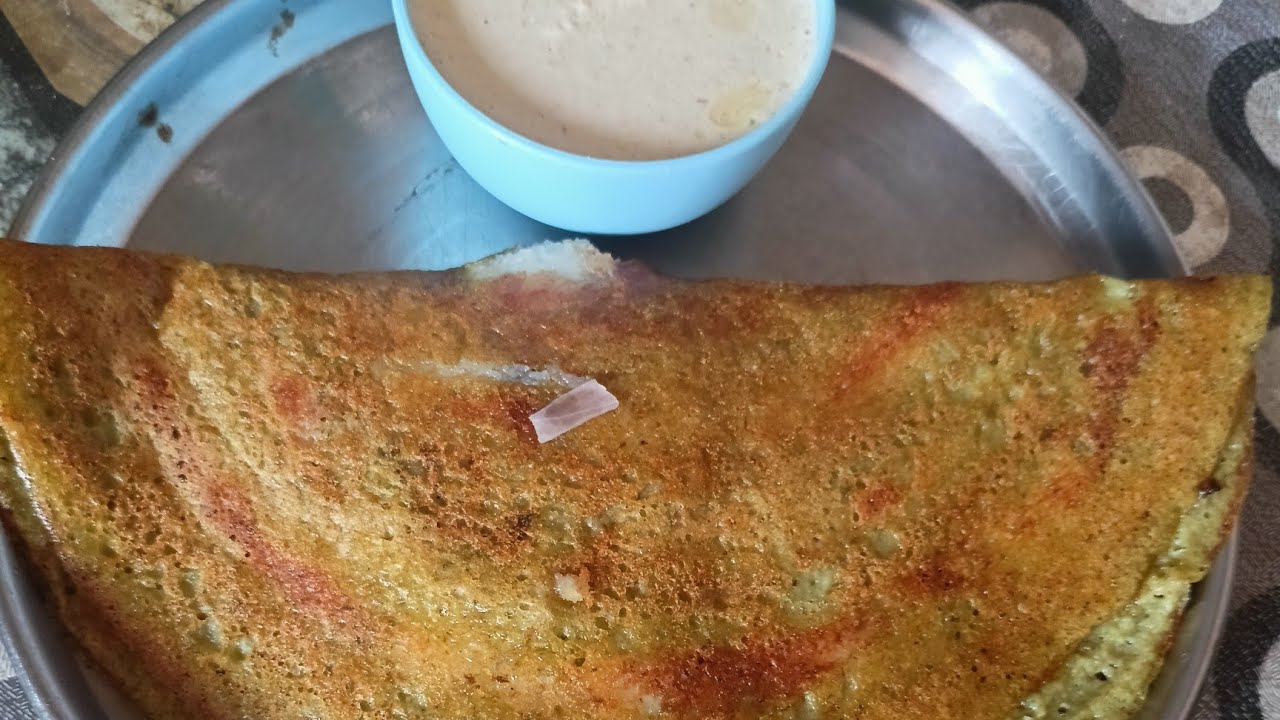 upma pesarattu// yummy combination// hotel style pesarattu upma recipe ...