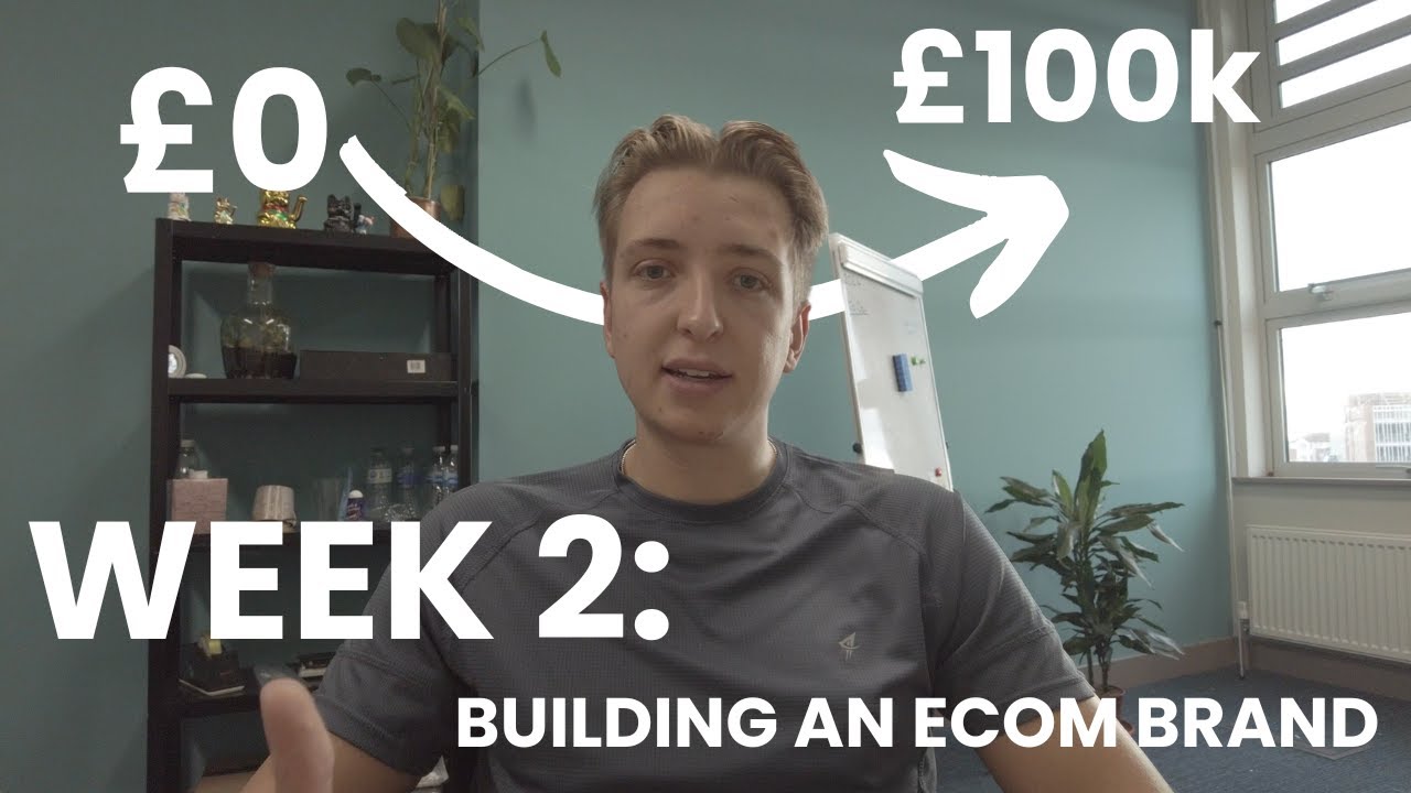 Week 2 Building an Ecom Brand | Launching & Testing - YouTube