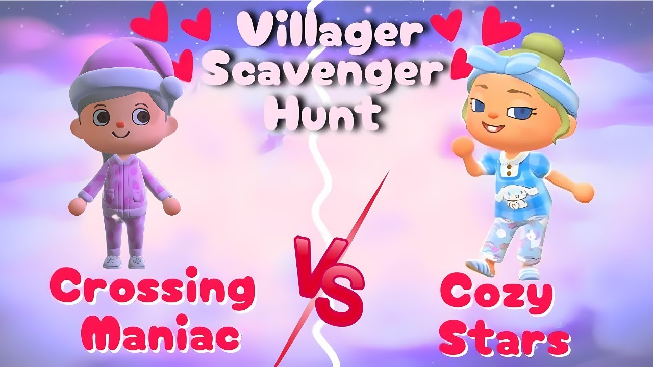 Dreamy Villager Scavenger Hunt With Crossing Maniac! Animal Crossing ...