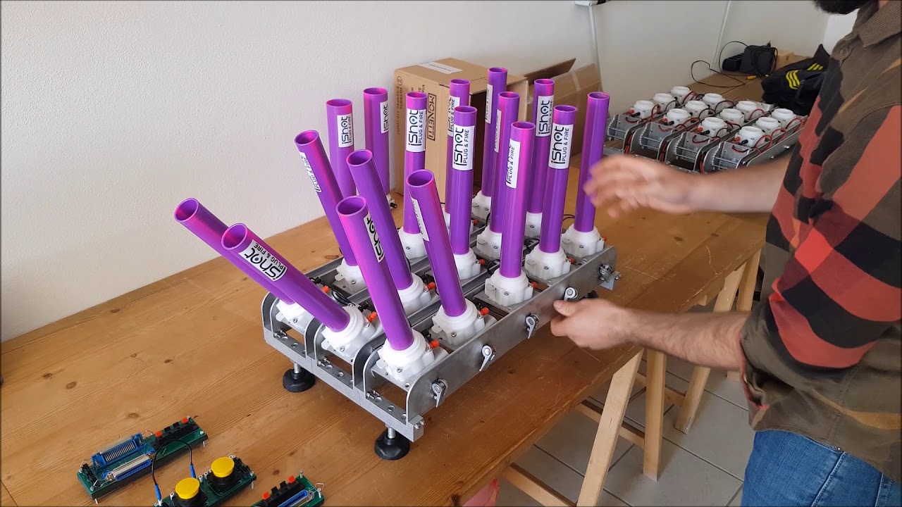 iShot® Plug and Fire Rack Setup - YouTube