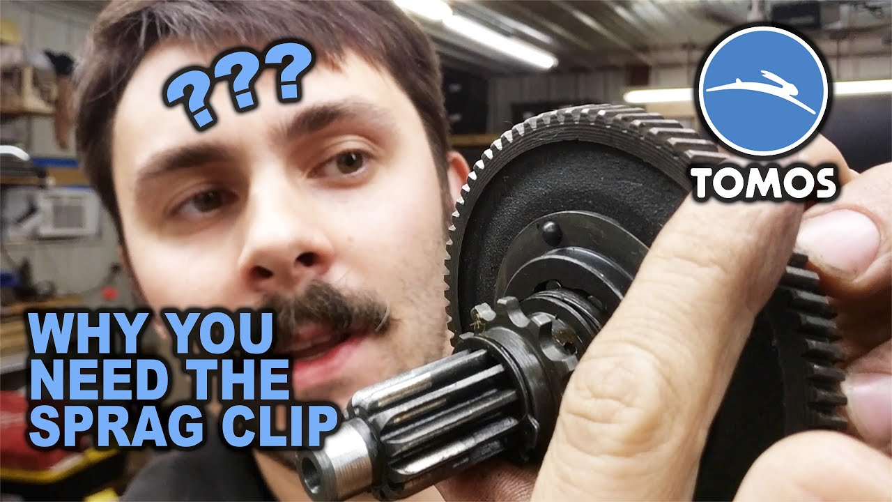 Tomos Sprag Clip Spring. What it does and why you need it. A3 A35 A55 ...