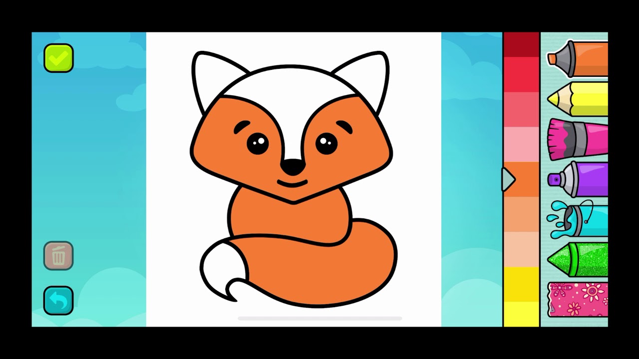 HOW TO COLOR FOX| Color Fox Orange - YouTube