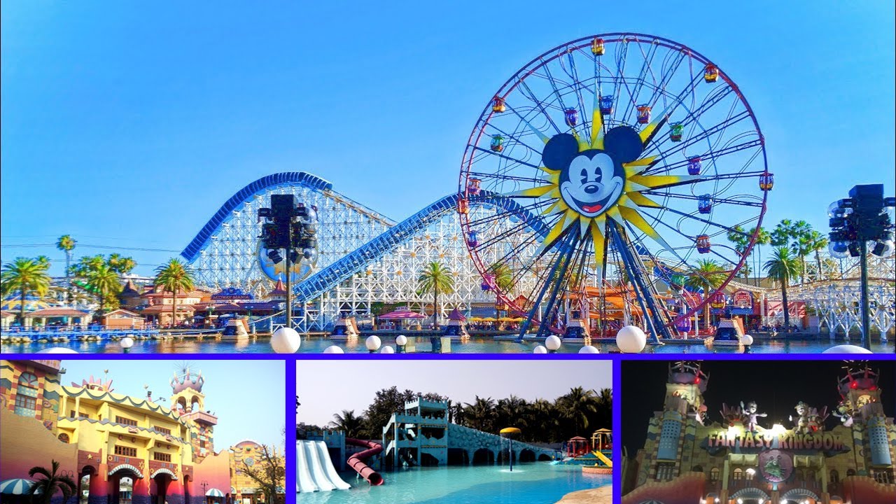 Fantasy kingdom artificial amusement park - YouTube