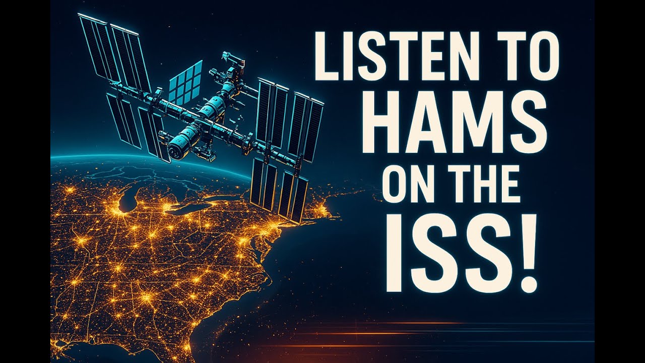🛰️ Live Ham Radio QSO's on the ISS Repeater | Max Elev. 72° 6/10/2025 ...