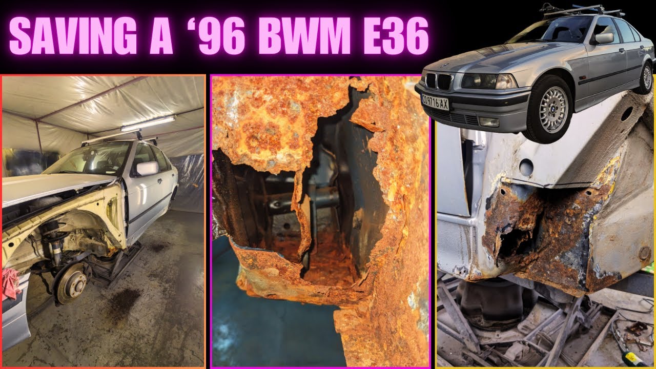 BMW E36 Rust Repair - YouTube
