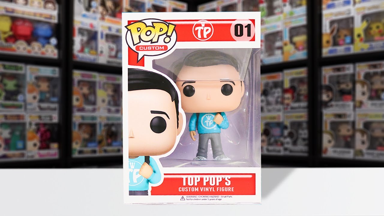Top Pops Shows Off His Funko Pop! - YouTube