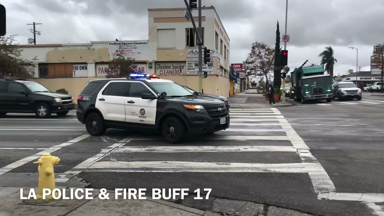LAPD RESPONDING x2 - YouTube