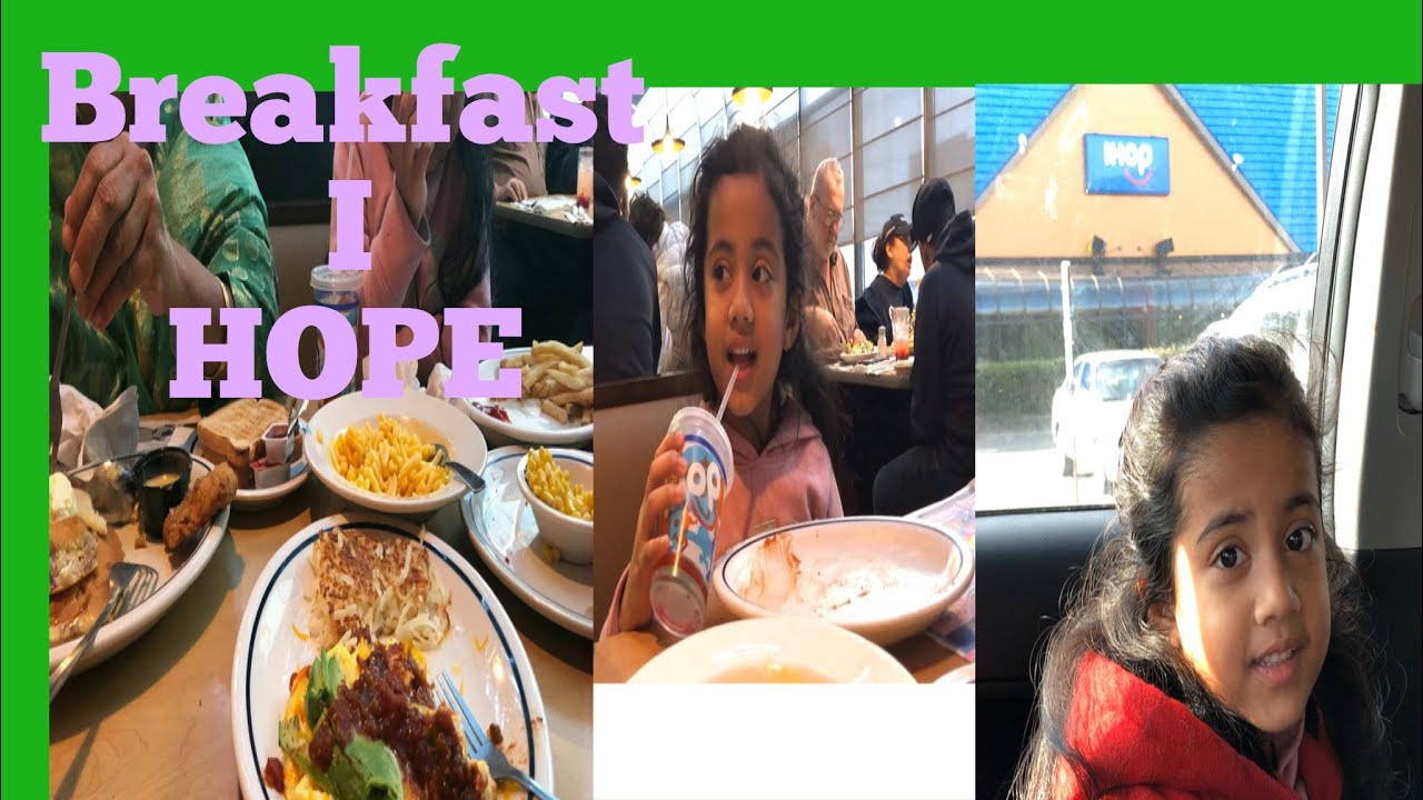BREAKFAST.Eat breakfast at I hope restaurant.food was delicious. - YouTube
