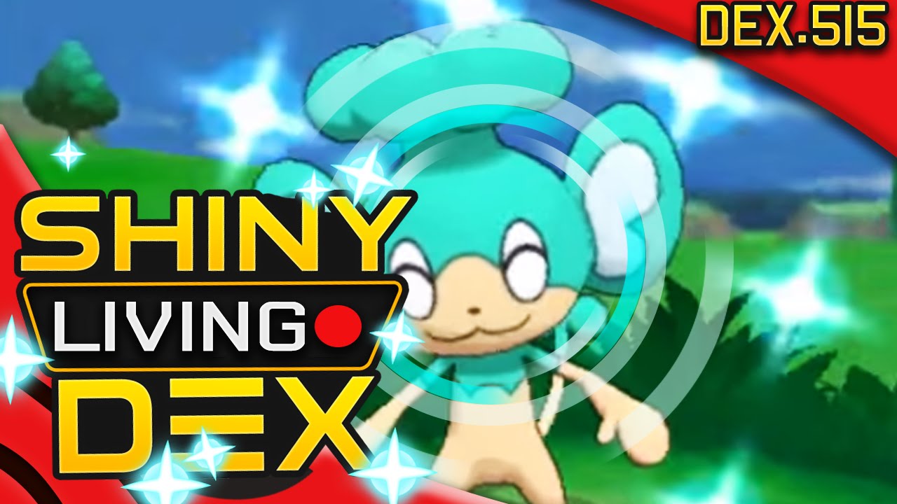SHINY PANPOUR! Live Reaction! Quest For Shiny Living Dex #515 | Pokemon ...