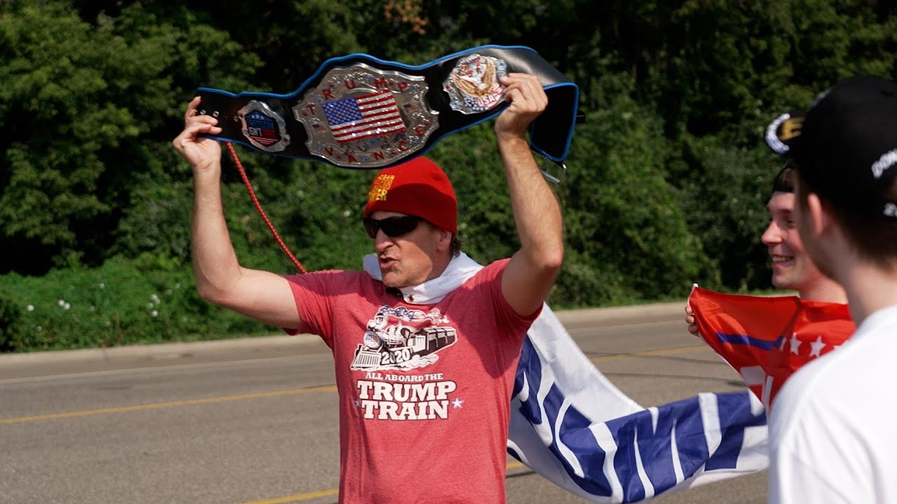 Trump supporters prepare to welcome JD Vance to Minnesota - YouTube