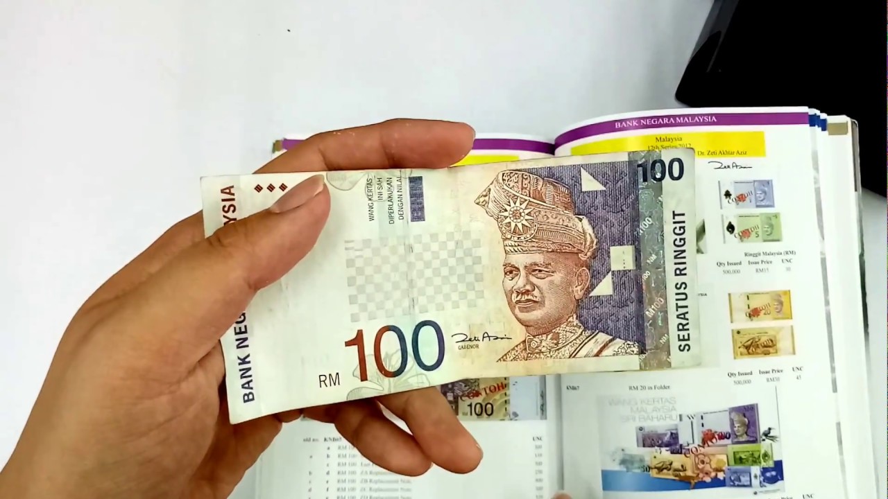 2000 Malaysia 11th Series RM100 banknote - YouTube