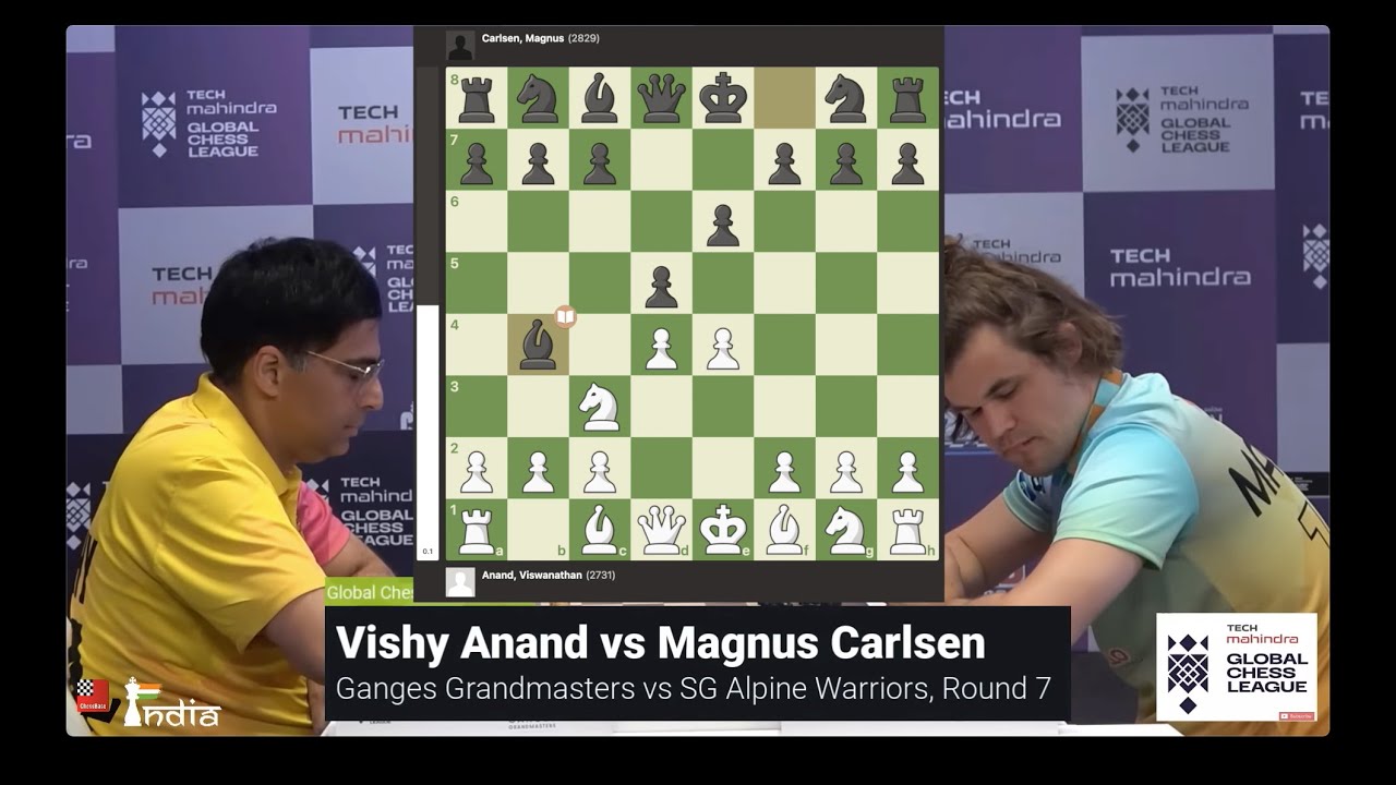 French Defense - Winawer Variation | Magnus Carlsen vs Vishy Anand ...