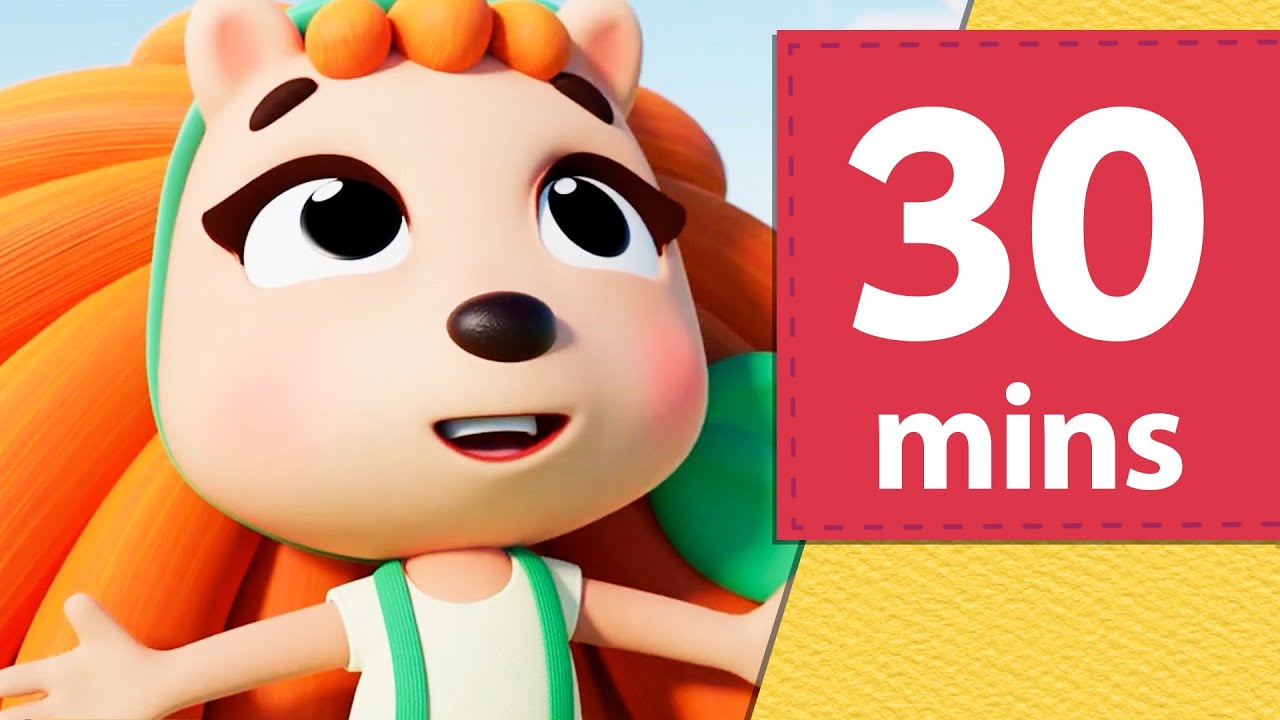 Hop Little Bunny Hop Hop Hop Song for 30 Mins - Songs for Kids - Woof ...