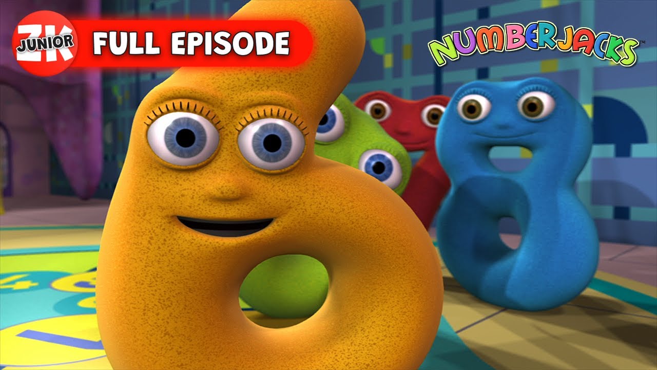 Carry On Counting - Numberjacks S2 E8 Full Episode | ZeeKay Junior ...